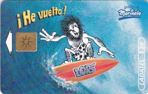 Tarjeta Telefónica: Galletas Marinela Lors (Surfing) (Telmex - Ladatel ...