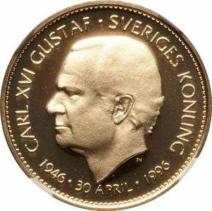 Coin: 1,000 Kronor (50th Anniversary of the Birth of King Carl XVI ...