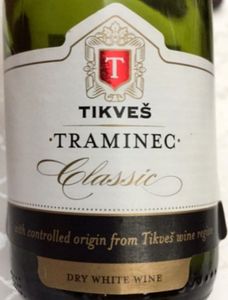 Drink Label: Tikves Traminec classic (Tikves, North MacedoniaCol:MK ...