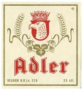 Drink Label: Adler (Haacht, BelgiumCol:BE-BEER-007656