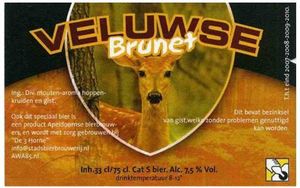 Drink Label: Veluwse Brunet (Stadsbierbrouwerij Apeldoorn ...