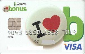 Bank Card: Garanti Bonus (Garanti Bankası, Türkiye (Turkey)Col:TR-VI ...
