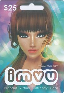 Gift Card: Imvu (On-Line Games Under 5 Cards, Australia(Imvu) Col:AU ...
