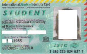 Functional Card: International Student Identity Card (ISIC) (Education ...