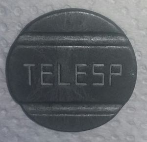 Token: TELESP - Fontamac Logo + Number (Brazil) (Telephone Tokens) Col ...