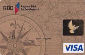 Bank Card: Regional Bank for Development. Compass (RBD Bank, RussiaCol ...