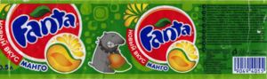 Drink Label: Fanta Mango (Coca-Cola HBC Eurasia, RussiaCol:RU-SODA-000163
