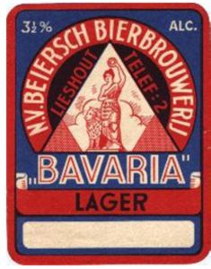 Drink Label: Bavaria Lager (Bavaria Lieshout Holland, NetherlandsCol:NL ...
