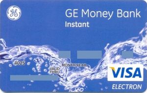 Bank Card: GE Money Bank - Instant VE (GE Capital Bank, RussiaCol:RU-VE ...