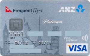 Bank Card: ANZ Frequent Flyer Platinum (Australia and New Zealand ...