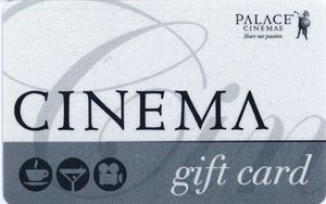 Gift Card: Cinema Gift Card (Palace Cinemas, Australia(Palace Cinemas ...