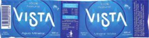 Drink Label: Vista (Embotelladora Vista Hermosa, C.A., VenezuelaCol:VE ...