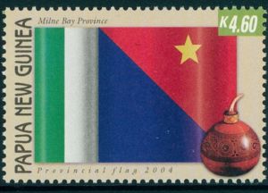 Stamp: Milne Bay Province (Papua New Guinea(Provincial Flags) Mi:PG ...