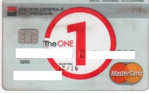 Bank Card: SG MasterCard The One Transparent - 10/12 (SG Expressbank ...