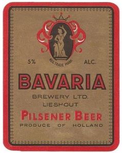 Drink Label: Bavaria Pilsener Beer (Bavaria Lieshout Holland ...