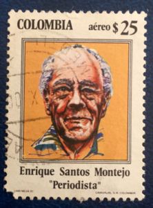 Stamp: Enrique Santos Montejo (Colombia(Enrique Santos Montejo, Birth ...