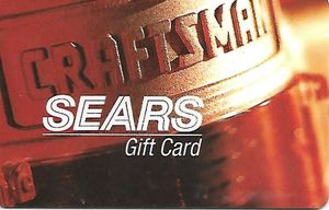 Gift Card: Craftsman (Sears, United States of America(Craftsman Series ...