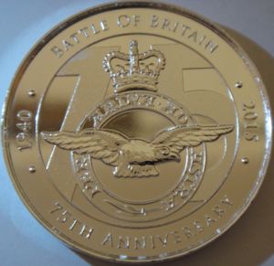 Decoration: Battle of Britain 75th Anniversary Commemorative Medal ...