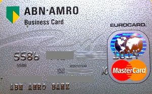 Bank Card: Business Card (ABN-AMRO Bank, RussiaCol:RU-MC-0776