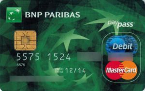 Bank Card: BNP Paribas (BNP Paribas Bank Polska, PolandCol:PL-MC-0153.01