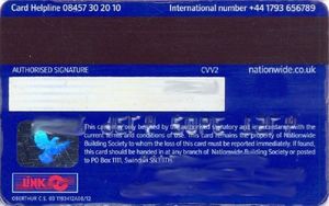 Bank Card: Flex Account (Nationwide, United Kingdom of Great Britain ...