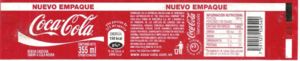 Drink Label: Coca Cola - Nuevo Empaque (Coca Cola FEMSA de Venezuela, S ...