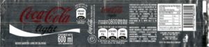 Drink Label: Coca Cola - Light (Coca Cola FEMSA de Venezuela, S.A ...