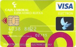 Bank Card: Caja Laboral (Caja Laboral, SpainCol:ES-VE-0239.03