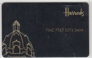 Functional Card: Harrods (Shops - Supermarkets, United Kingdom of Great ...