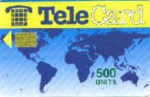 Tarjeta Telefónica: 500 units World Map (CM: SC8 ) (TeleCard, Pakistán ...
