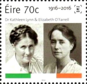 Timbre: Dr Kathleen Lynn & Elizabeth O'Farrell (Irlande) (The 100th ...