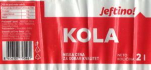 Drink Label: Kola (Minela, SerbiaCol:RS-SODA-000095
