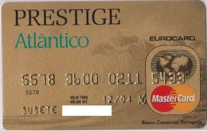 Bank Card: Prestige (Banco Comercial Portugués, PortugalCol:PT-MC-0010