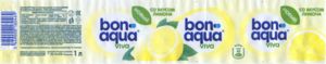 Drink Label: BonAqua with Lemon (Coca-Cola HBC Eurasia, RussiaCol:RU ...