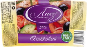 Food Label: Liez (Persona, RussiaCol:RU-SAUCE-00027