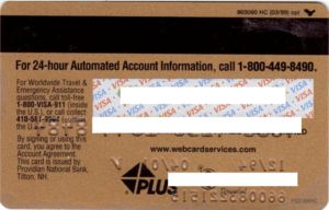 Bank Card: Web (Providian National Bank (United States of America ...