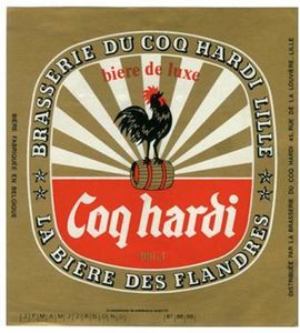 Drink Label: Coq Hardi de Luxe (Haacht, BelgiumCol:BE-BEER-007811