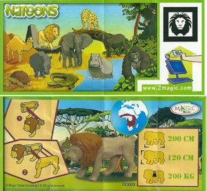 Nahrungsmittel Spielzeug: Lion (Kinder-Überraschung, Europa(Kinder ...