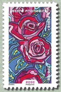 Stamp: Rose (France(Flowers galore) Yt:FR A1309,Mi:FR 6506,Sn:FR 5072 ...