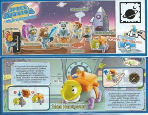 Meal Toy: Turtle (compass) (Kinder Surprise, Europe(Kinder - Space ...