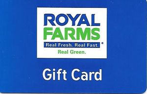 Gift Card: Logo Blue (Royal Farms, United States of America(Royal Farms ...