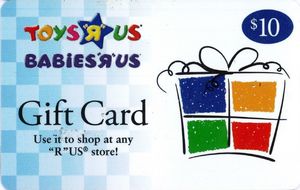 Gift Card: Gift Card (Toys R Us, Canada(Club) Col:CA-ToyS-073-010