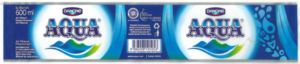 Label Minuman: Aqua (Danone, IndonesiaCol:ID-WATER-000004 🏷️