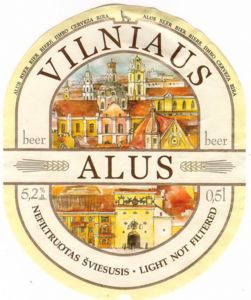 Tatak ng Inumin: Vilniaus Alus (Vilniaus Alus, LitwanyaCol:LT-BEER-000116