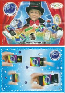 Meal Toy: Box magic with star (Kinder Surprise, Europe) (Kinder - Magic ...