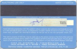 Bank Card: CEC Building (CEC / Casa de Economii si Consemnatiuni ...