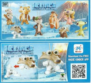 Meal Toy: Joy - Scrat as astronaut (Kinder Surprise, Europe(Joy - Ice ...