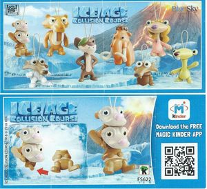 Meal Toy: Joy - Crash & Eddie (Kinder Surprise, Europe(Joy - Ice Age ...