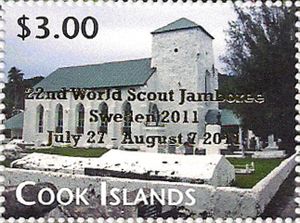 Stamp: 22nd World Scout Jamboree Sweden 2011 (Cook Islands(22nd World ...
