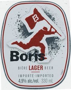 Drink Label: Boris Lager Beer (Bavaria Lieshout Holland, NetherlandsCol ...